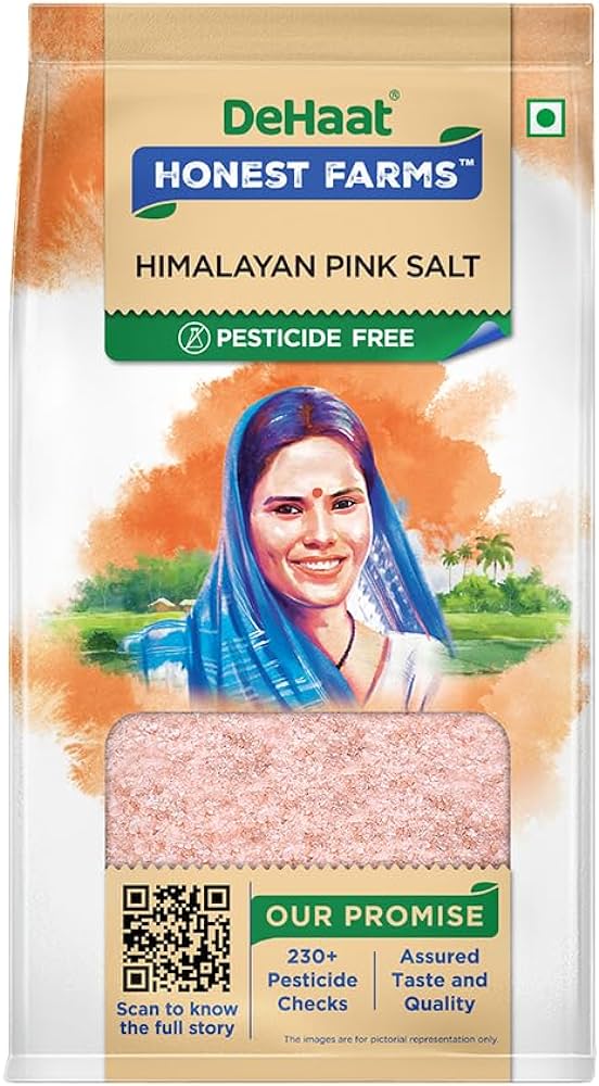 Dehaat Honest Farms Himalayan Pink Salt 1kg – Freshlee Shop